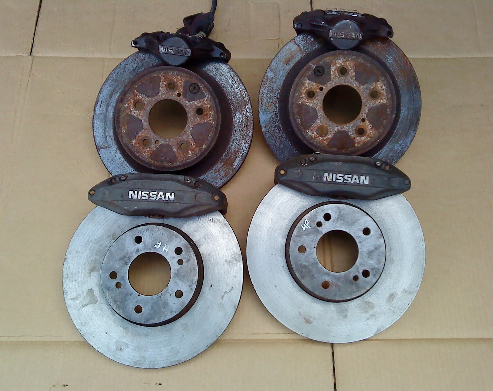 ASJ RACING: R33 Disc Brake Set