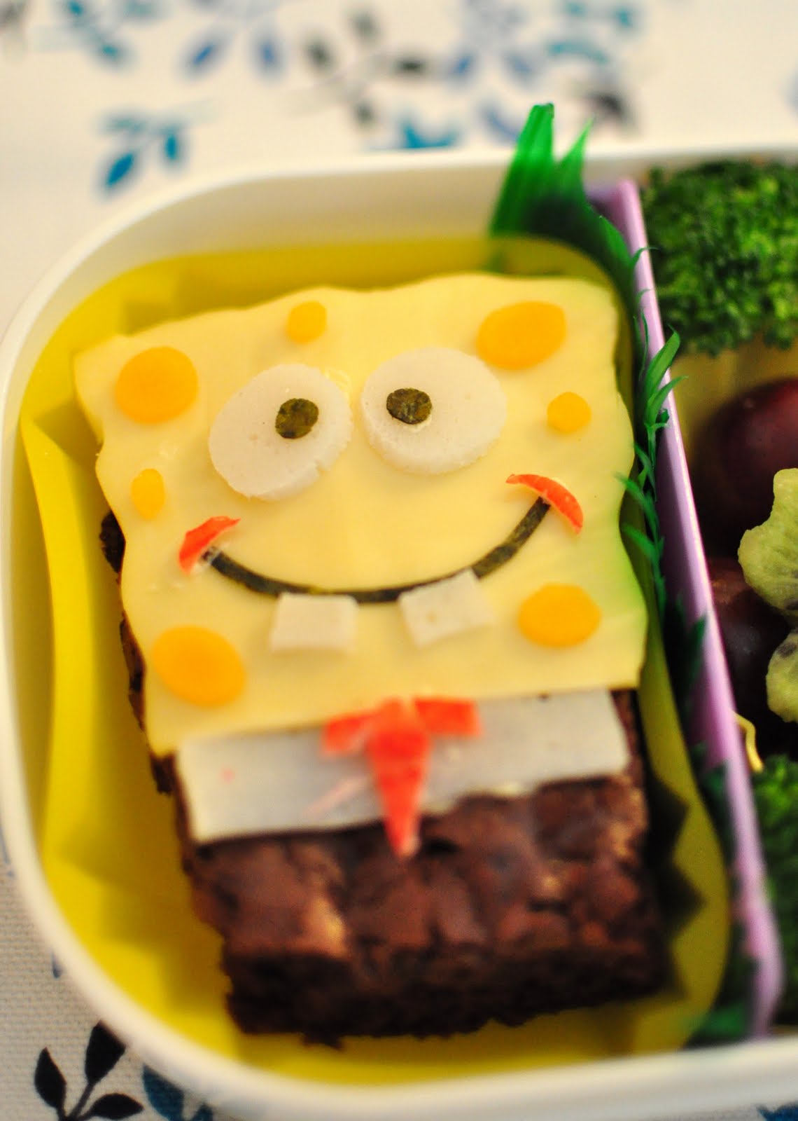 Art in the box: Bento #37 Spongebob