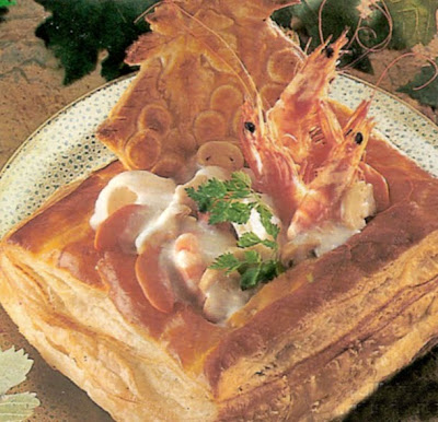 Les petites et grandes gourmandises de Zem.: Feuilleté aux fruits de mer.