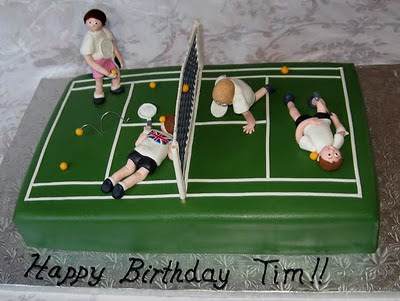 Another Great Tennis Cake