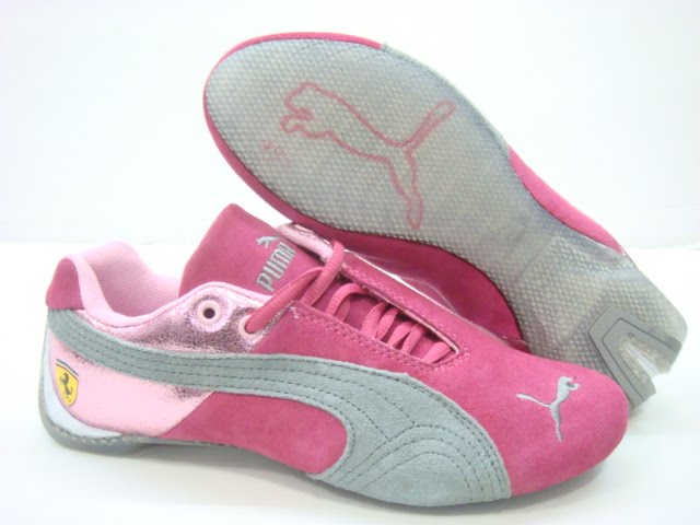 Think Pretty n Pink!: Pink Athletic Shoes by Puma