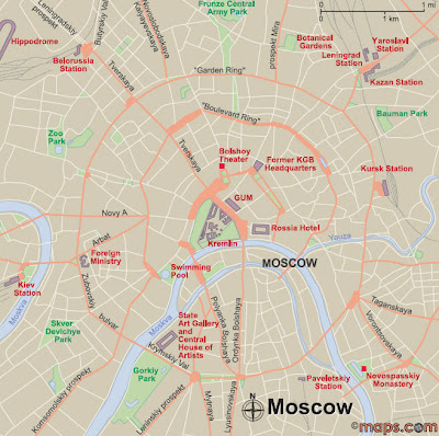 Moscow, Russia: Geography, Site, and Climate
