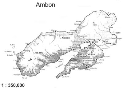 Gambar Peta Ambon Indonesia | GAMBAR PETA INDONESIA DUNIA|TEMATIK MAP ...