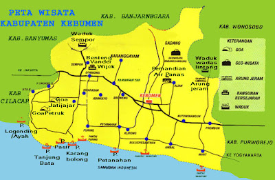 Gambar Peta Kabupaten Kebumen Jateng | GAMBAR PETA INDONESIA DUNIA ...