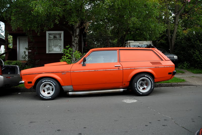 OLD PARKED CARS.: 1972 Chevy Vega GT Kammback Panel Express.