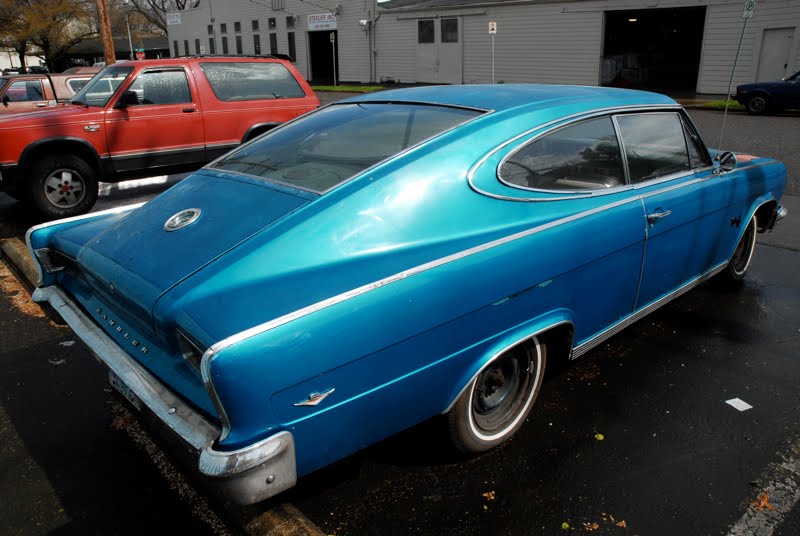 OLD PARKED CARS.: 1965 Rambler Marlin Fastback Hardtop.