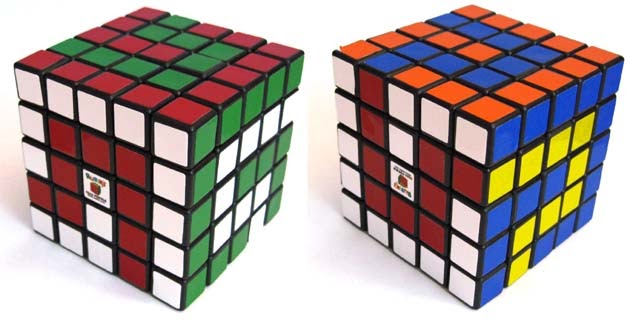 Puzzle Cube Patterns: 5x5 Twisty Snake