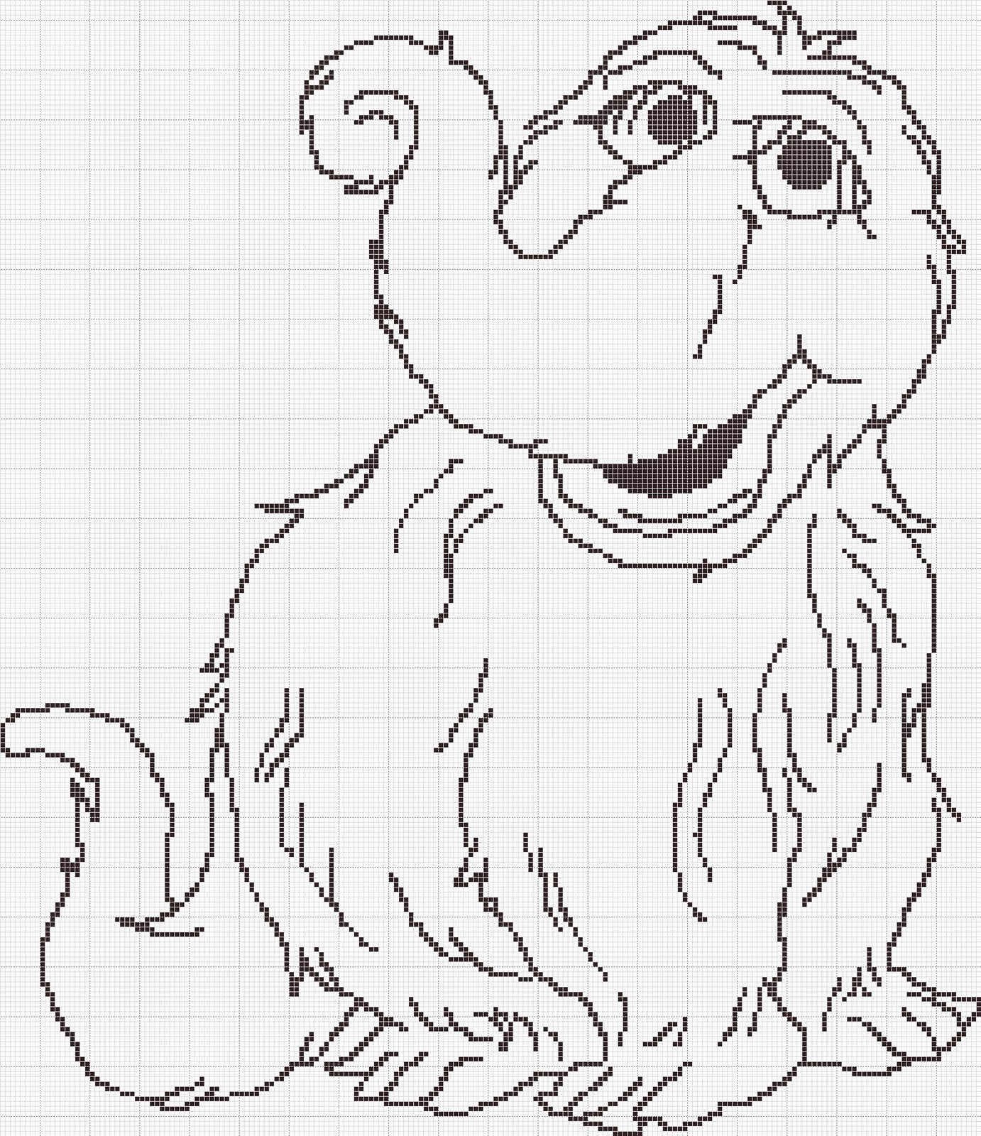 Snuffy sesame street coloring pages