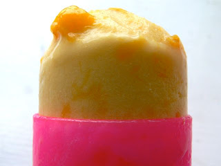 Mango Frozen Yogurt Push Up Pops | The Frozen Fix: Ice cream, sorbet ...