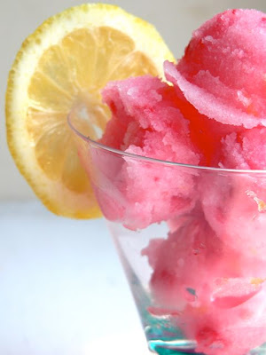 Lemon Raspberry Sorbet | The Frozen Fix: Ice cream, sorbet, and frozen ...