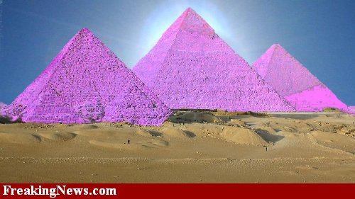 Pink Pyramids