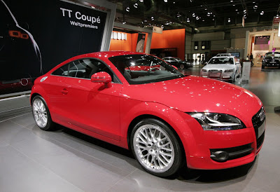 De Autos Car Tuning: Brilliant Red audi tt mk2 coupe