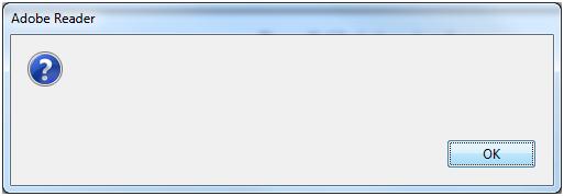 Computer Help Please Adobe Acrobat Reader Blank ion Mark Error Computer Help Please Adobe Acrobat Reader Blank ion Mark Error