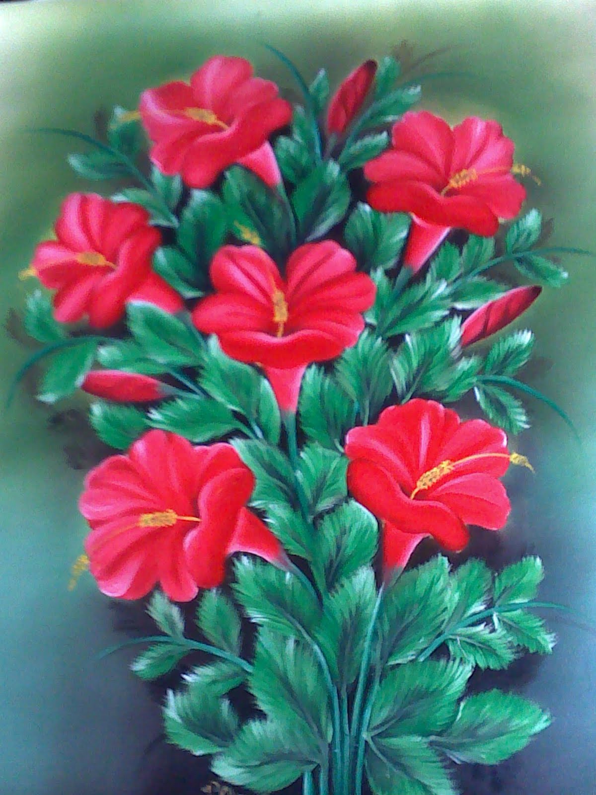 Lukisan Azzahra Online ( Azzahra Painting Online ): bunga mawar