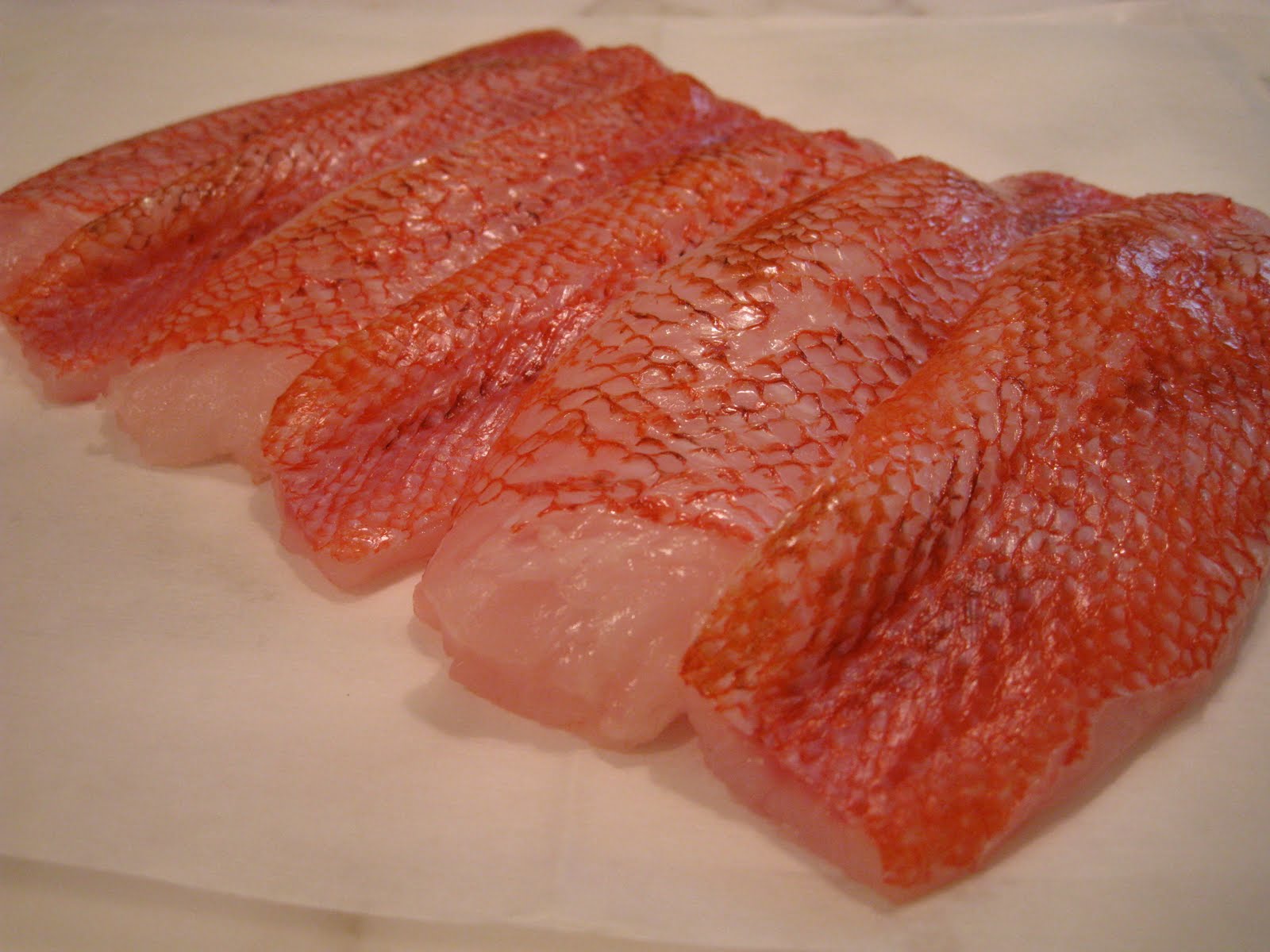 Kinki Channel Rockfish with Pea Shoots, English Peas and Vanilla ...