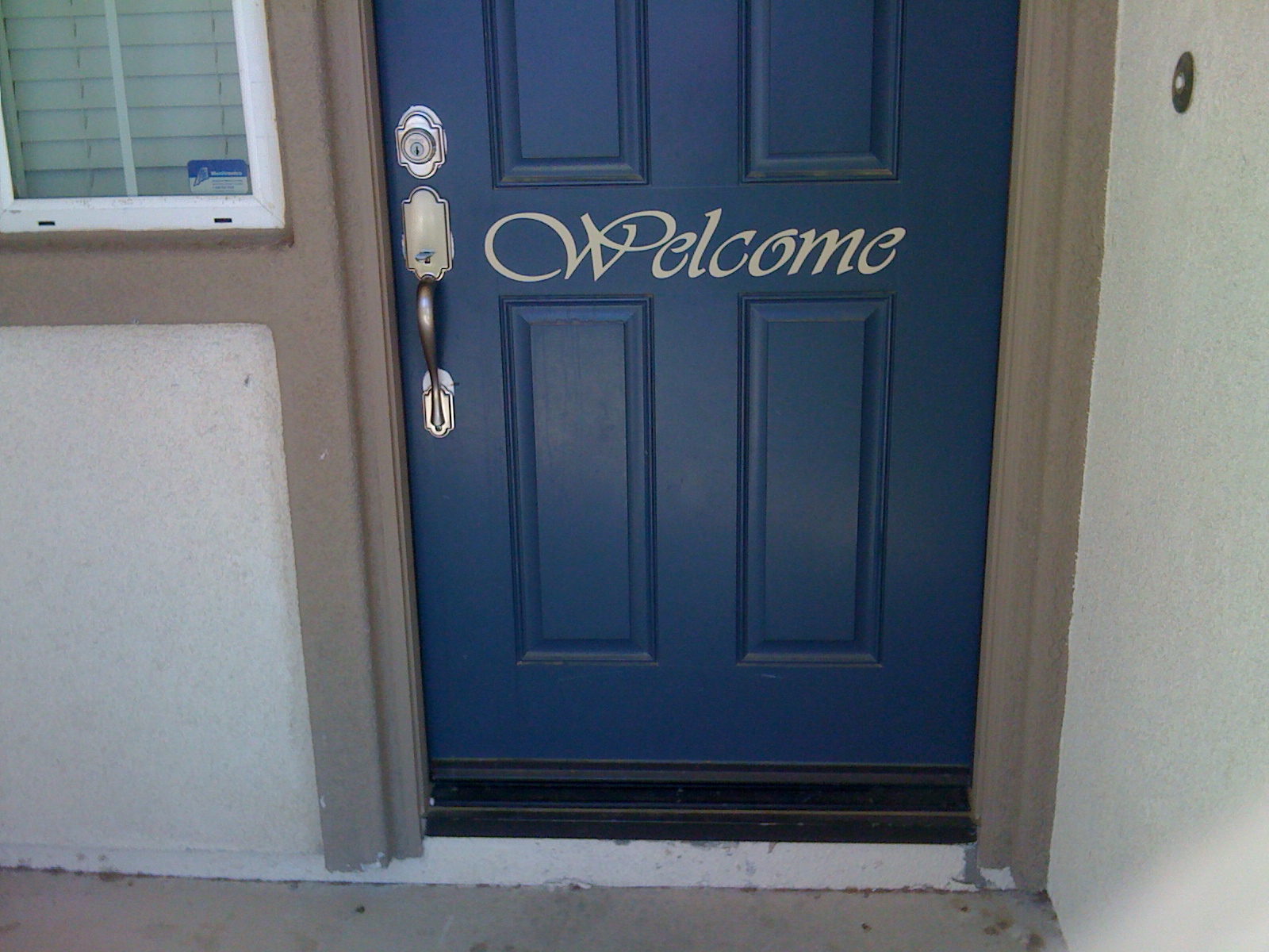 Angie's Craft Corner: Signs for your front door
