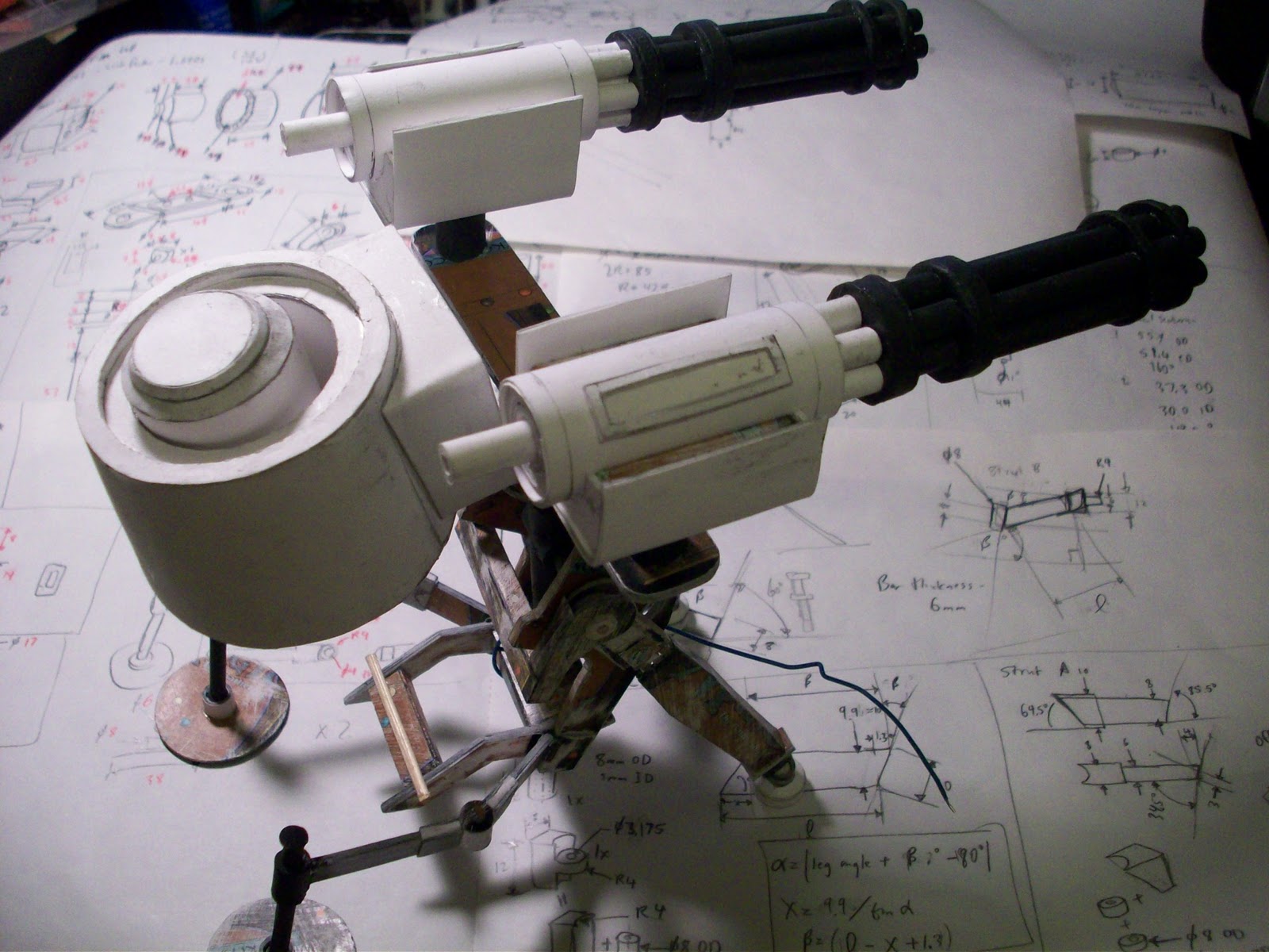 The Vortex: Made of Paper, Glue and Magic: Assembling a Sentry Gun