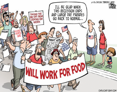 Warning Signs: Will Work for Food