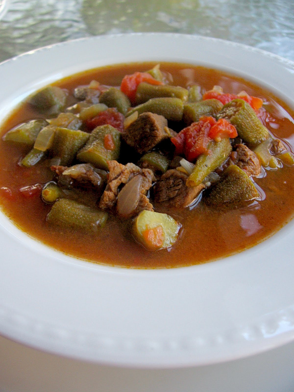 My Turkish Kitchen: ETLİ BAMYA