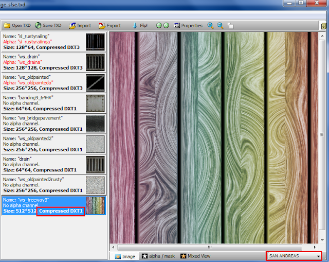 Mta tutorials: Tutorial on Modding - part 1: Textures