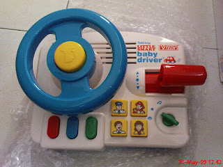 colourful: vtech little smart baby driver