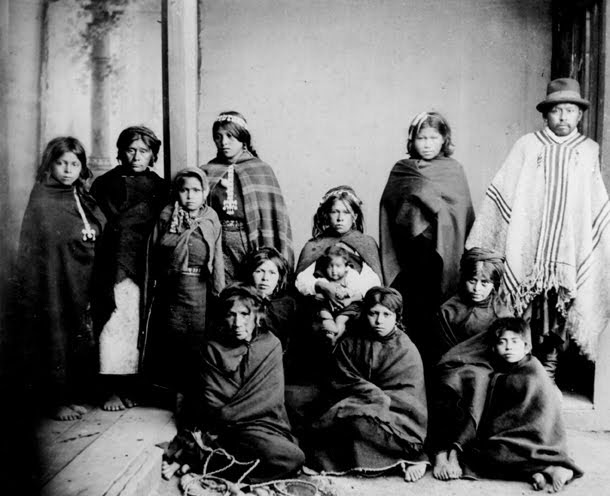 el pueblo mapuche: Organizacion familiar mapuche