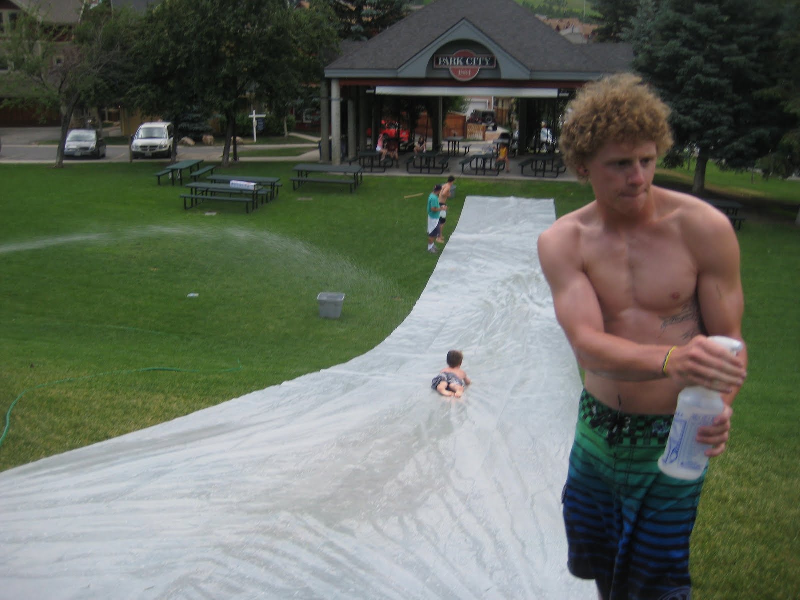 Park City Summer Day Camp: Slip N Slide 2010 Bigger and Better!!!