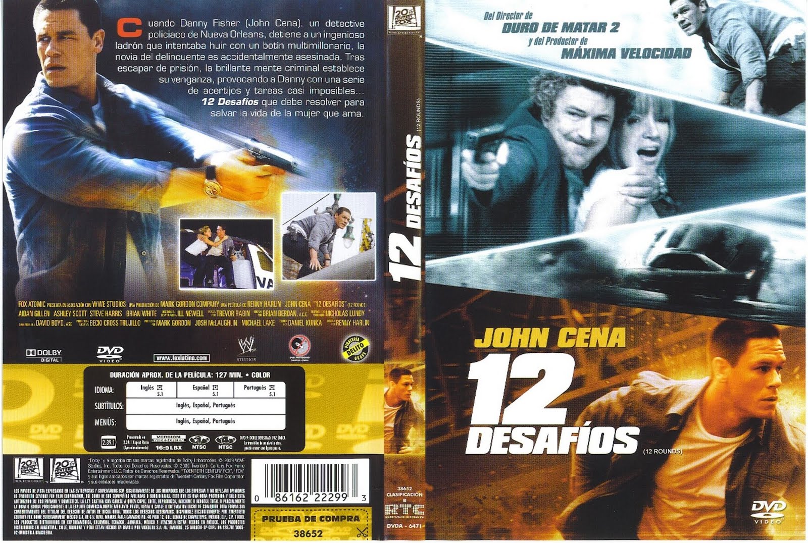 PELICULAS EN DVD: 12 DESAFIOS