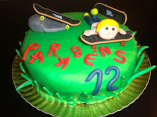 Bolos de Cá - Bolos Decorados.: Skates
