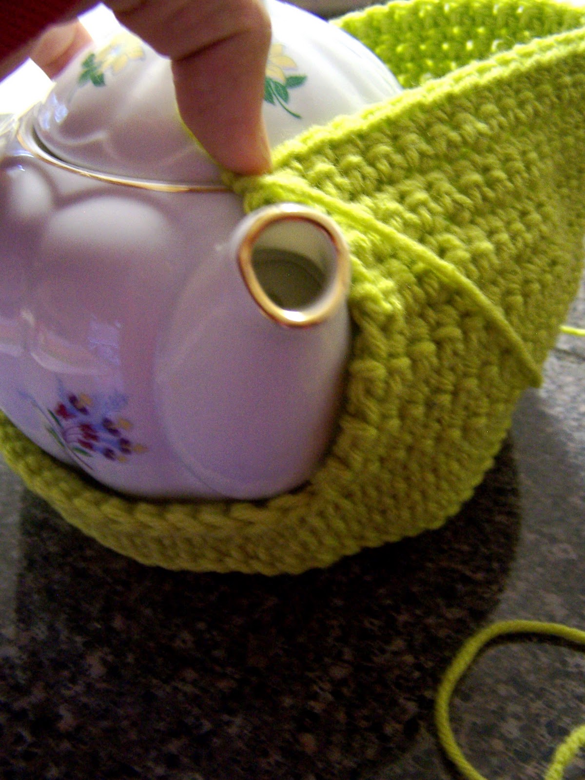 La Vida Dulce: Crochet Teapot Cozy Tutorial
