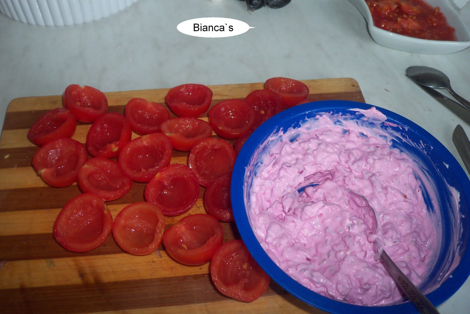 Rosii umplute cu icre ~ Bucataria din casa mea.