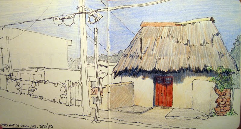 Catherine Mackey Art News: Drawing in Mexico