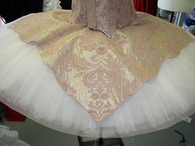 Brittany Warrington Costume: Making the tutu plate
