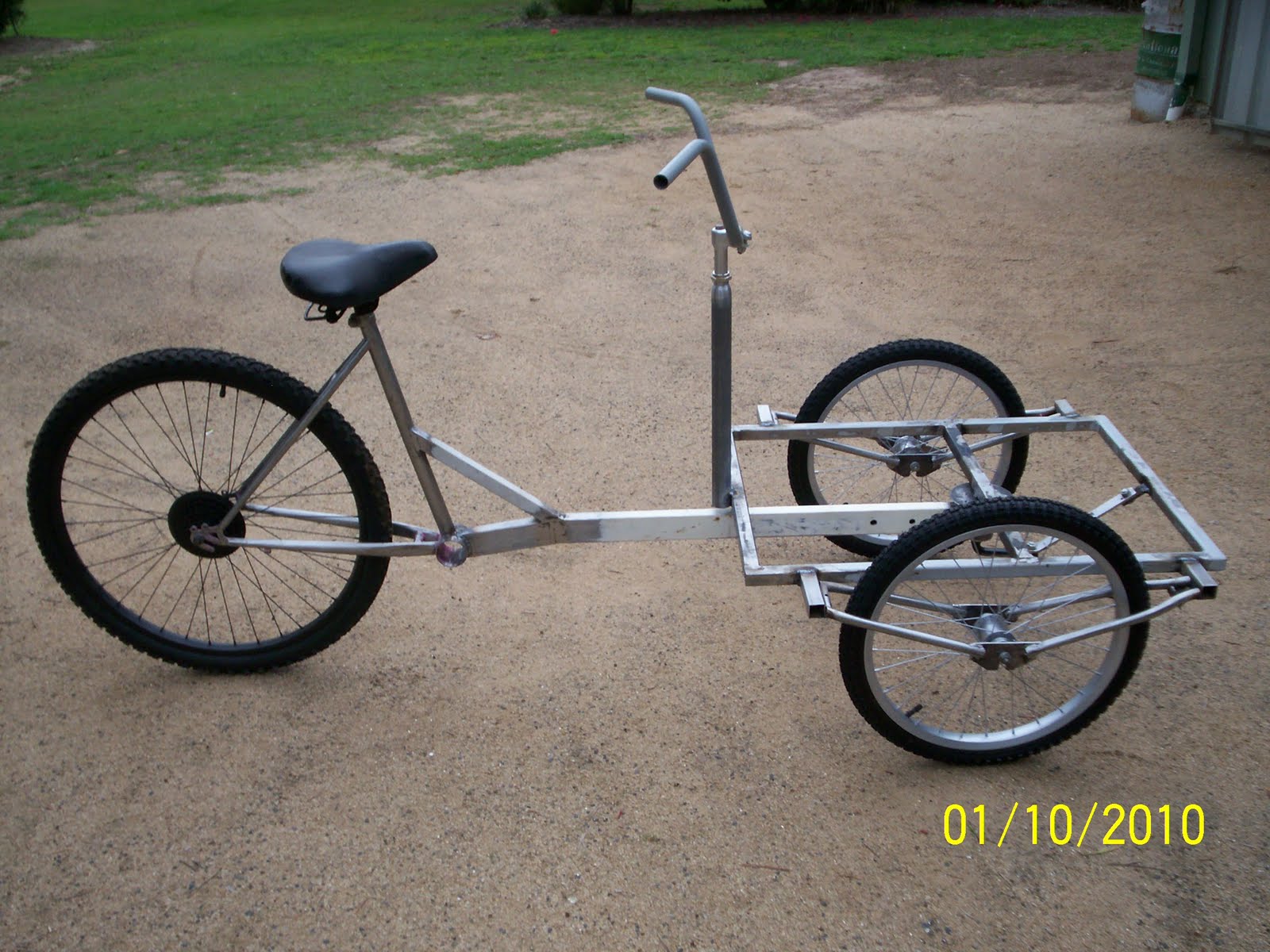 Bicycles Modified: Three wheel Box bike