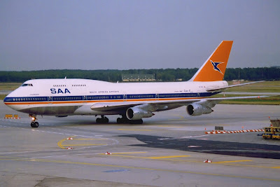 KUALA SKYLAB: SAA. SOUTH AFRICA AIRWAYS. BOEING 747.