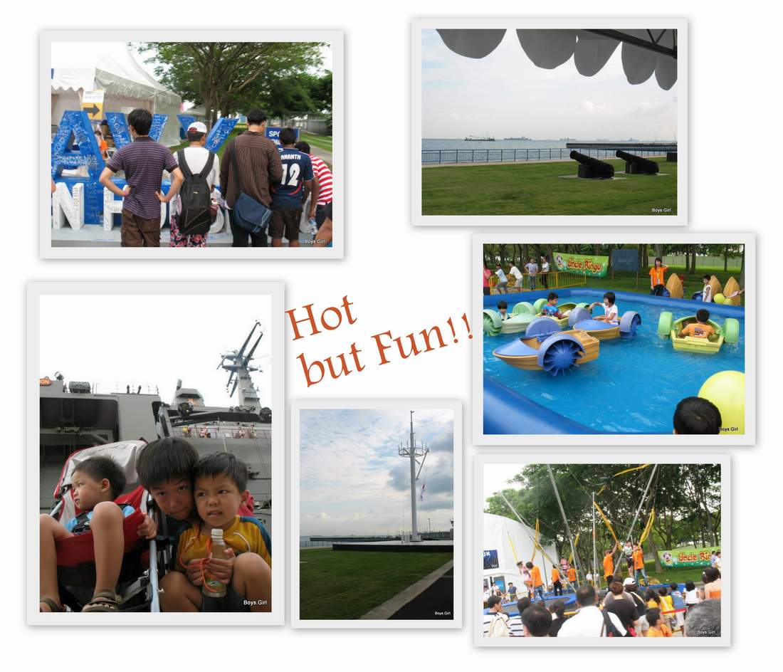 SengkangBabies: We went to Navy Open House - where is our Sub?