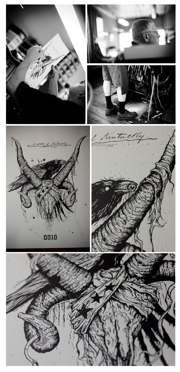 INSIDE THE ROCK POSTER FRAME BLOG: Keith Neltner Blood and Bone ...