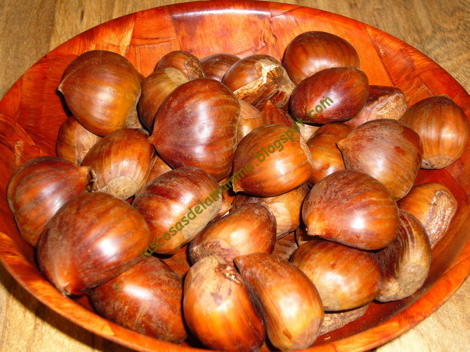 Las Cosas de la Mamma: Castañas en almibar