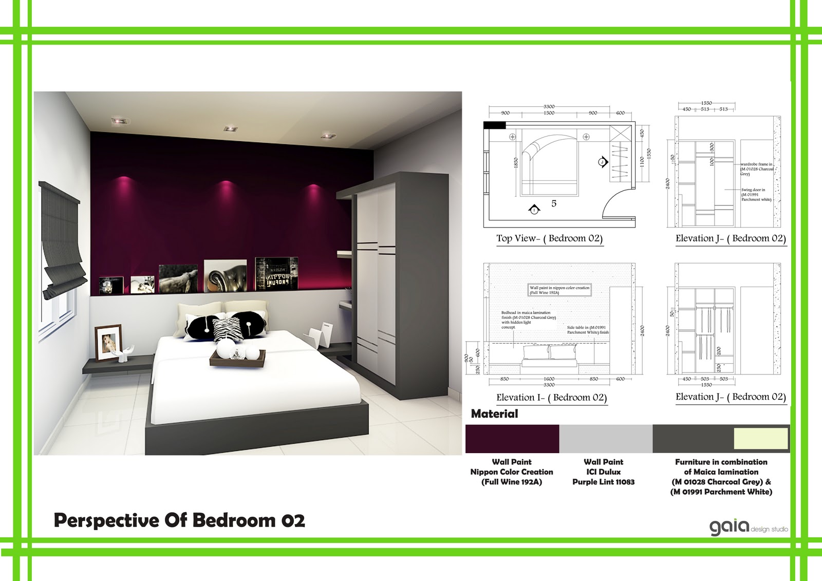 GAIA DESIGN STUDIO: Design Proposal in 3D drawing for Showroom