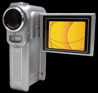 .: Videocámara AIRIS graba en formato MPEG4 a solo 400 soles