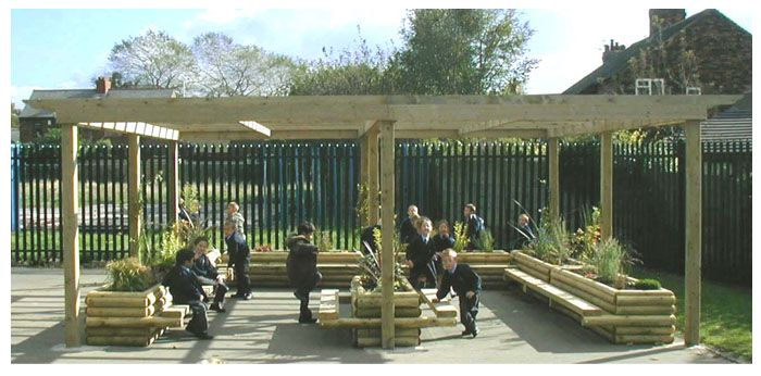 Hastings School Playground Design: An outdoor classroom