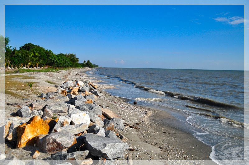 Photomateur: Sunset in Pantai Jeram, Kuala Selangor