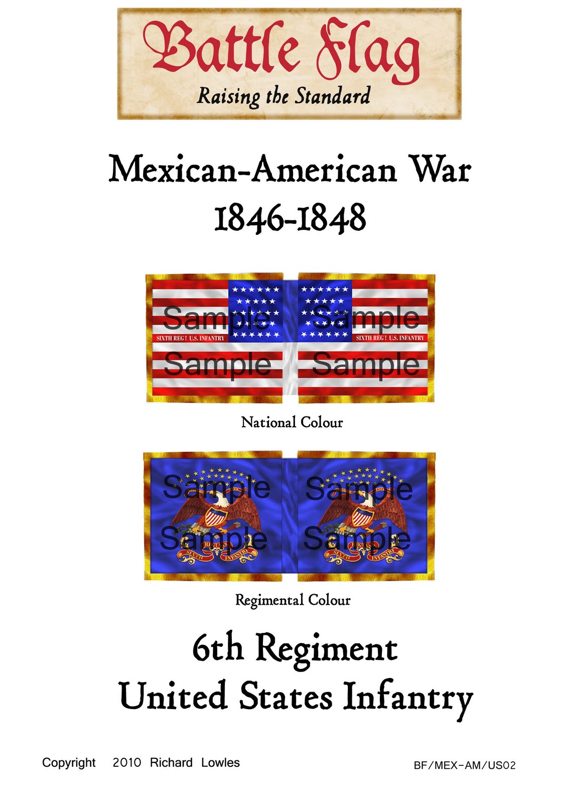 Wargame Flags of the Mexican-American War Available Now From Battle ...