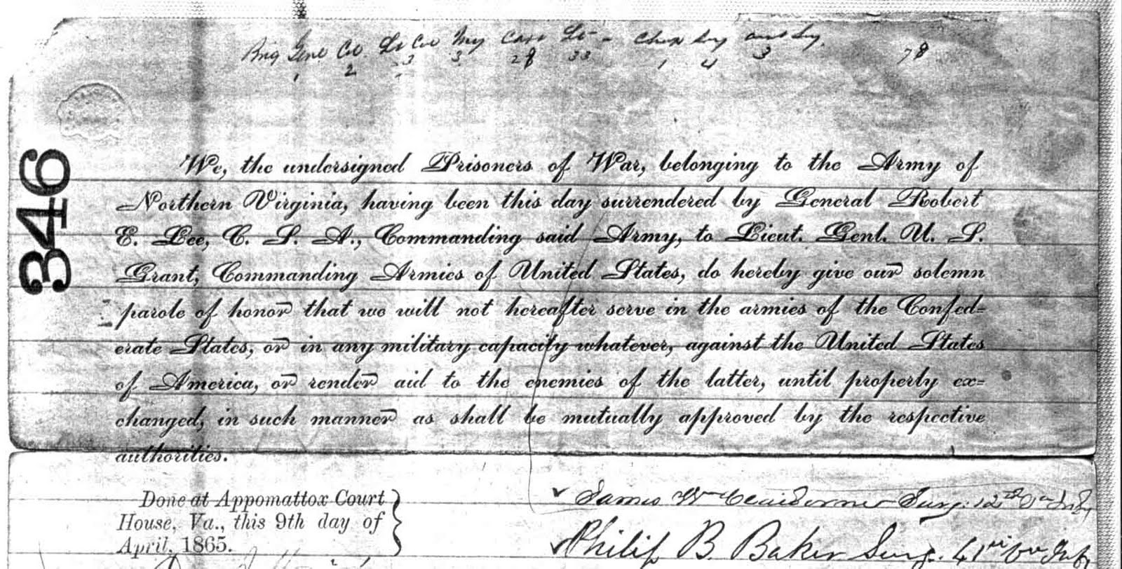 Reflections From the Fence: April 9, 1865, the Day of Surrender ...