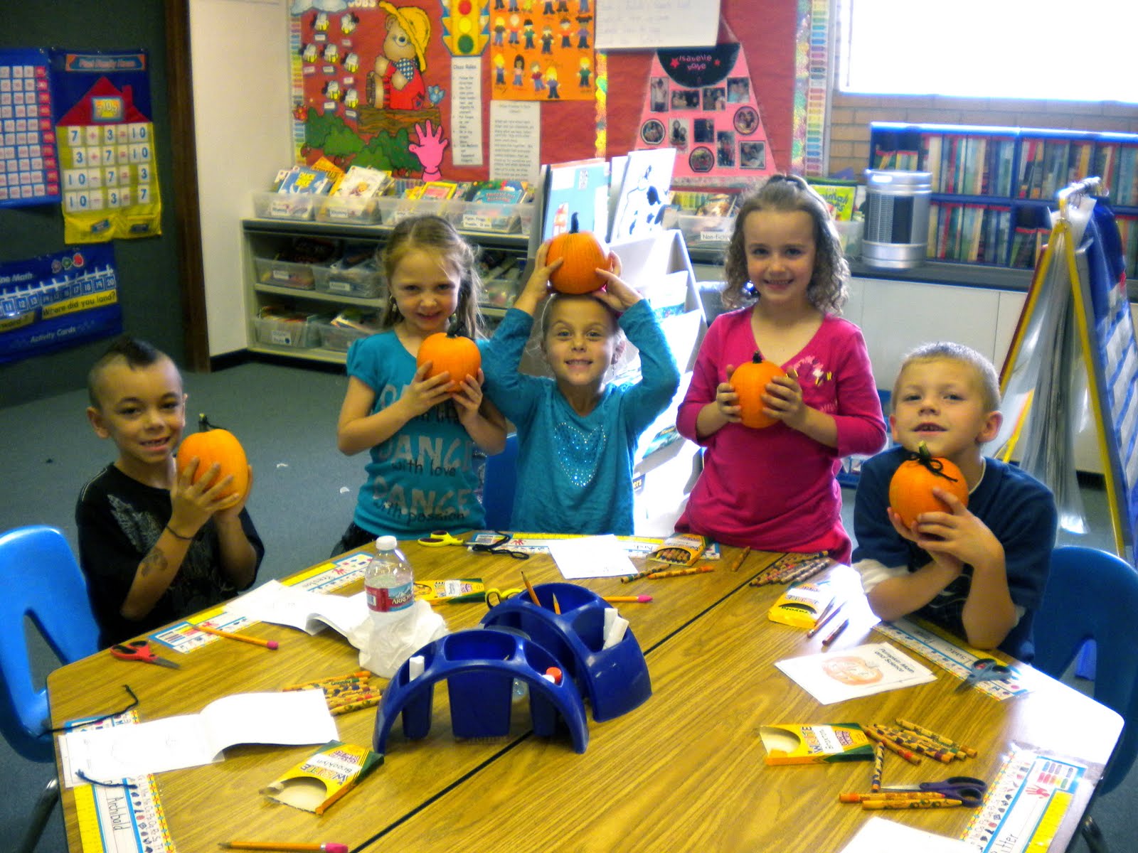 Mrs. Shaffer's 1st Grade Class: PUMPKIN math and science