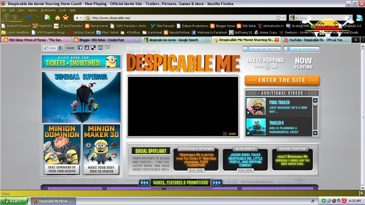 REii-Sekai: Despicable Me is definitely "despicably" AWESOME!