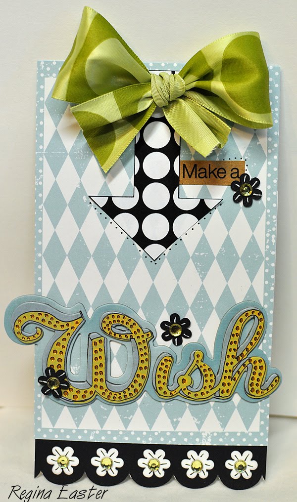 Hand to Paper: MAKE A WISH CARD............................