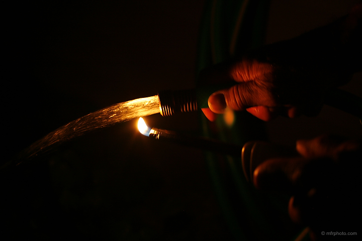 MFR photoblog: Can you light your water on fire?