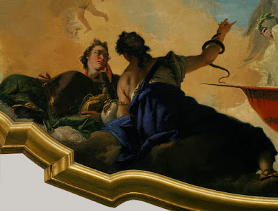 FAMIGLIA BARBARO: The Glorification of the Barbaro Family, ceiling ...