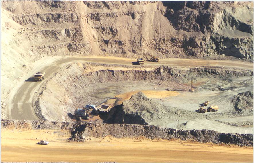 mining engineering: MINE DESIGN : BENCHING